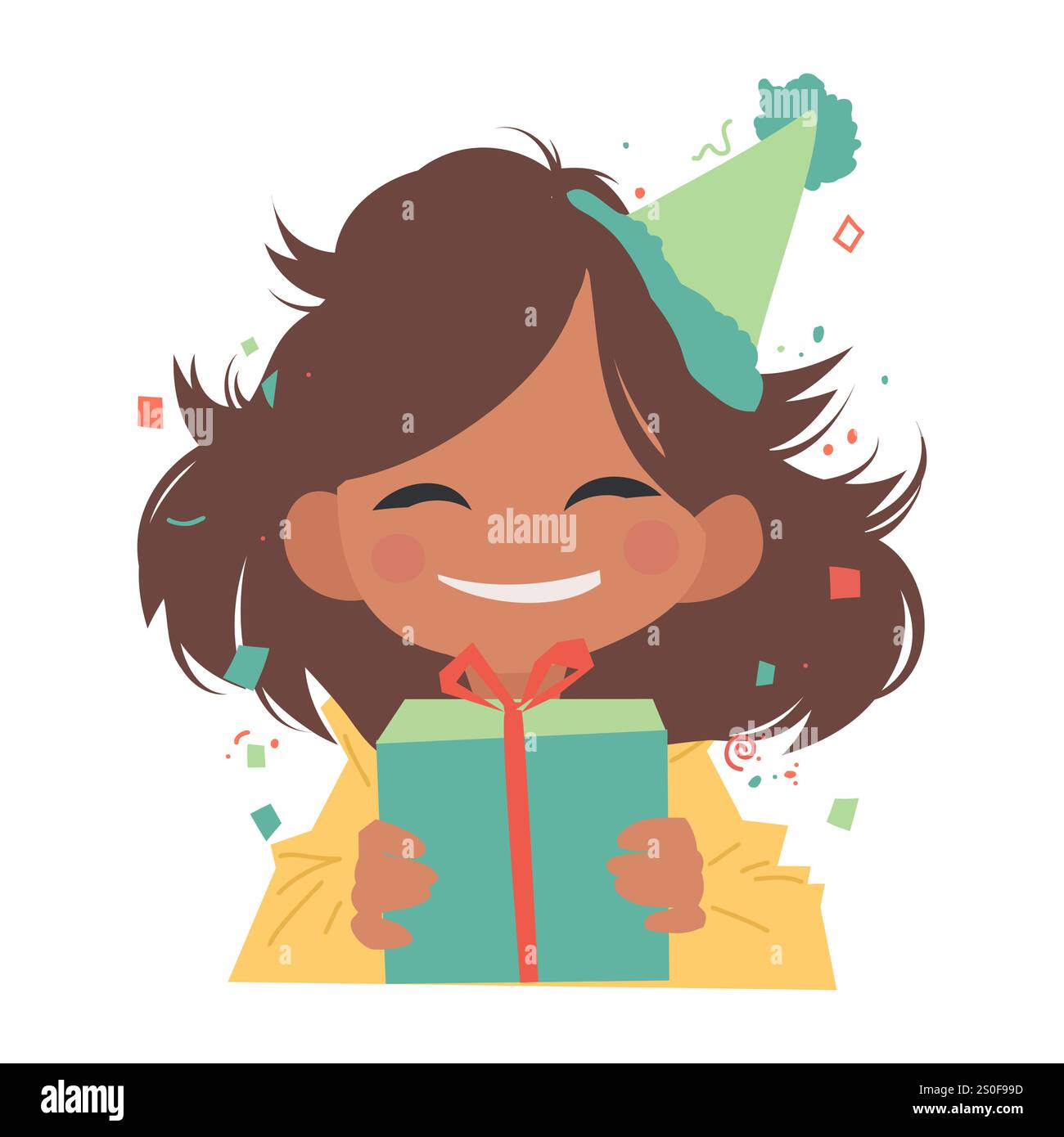 Happy joyful woman girl Stock Vector Images - Alamy