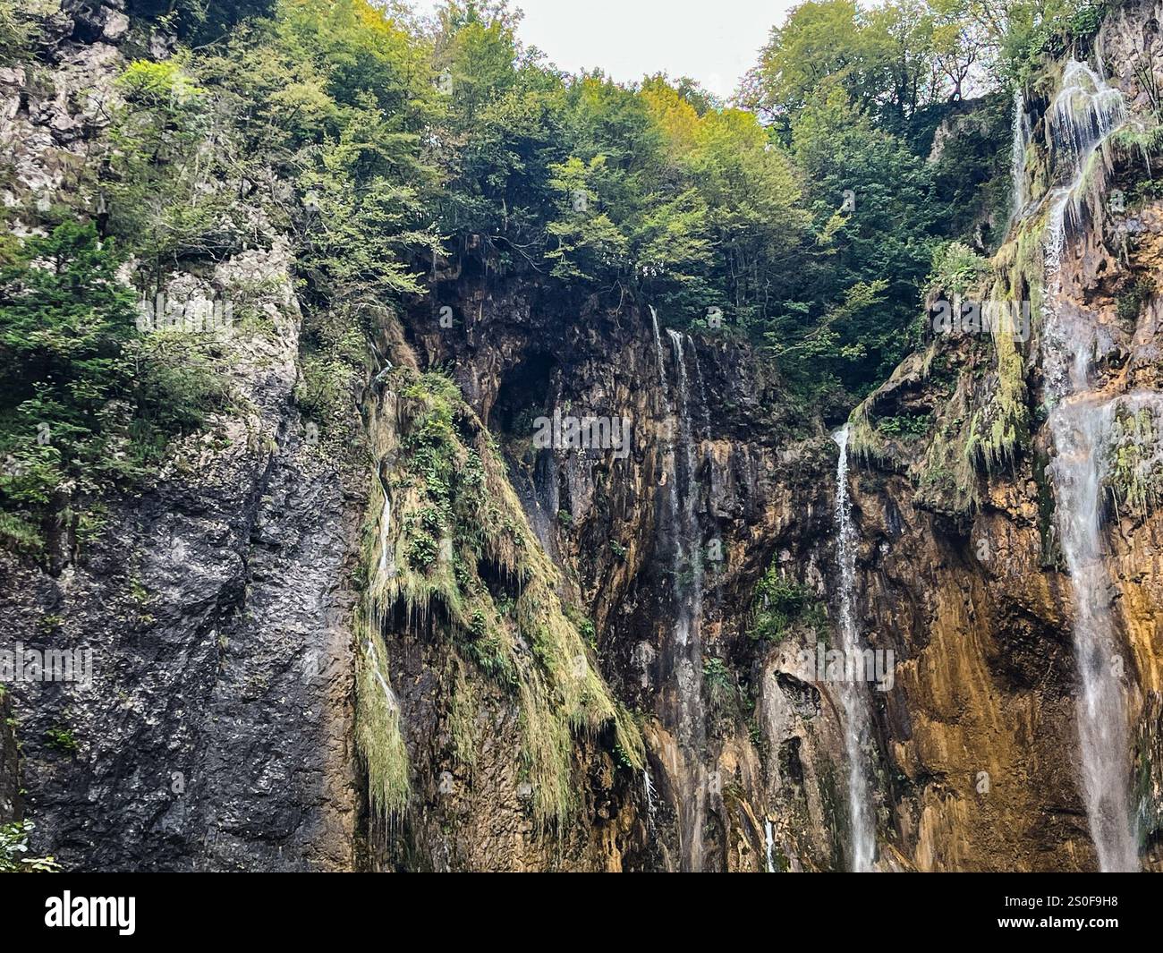 Plitvice waterfall in slow motion hi-res stock photography and images ...