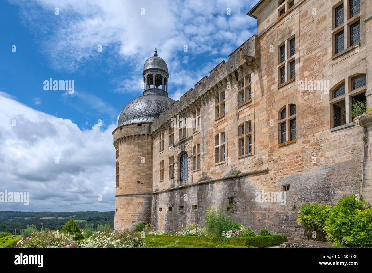 The Château de Hautefort is the largest baroque castle in southwest France Stock Photo - Alamy