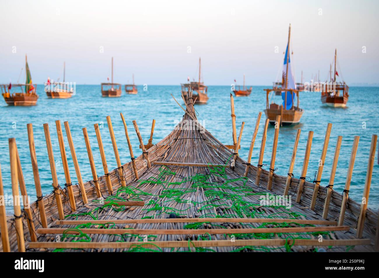 Qatar Traditional dhow festival Katara Cultural village Doha Qatar ...
