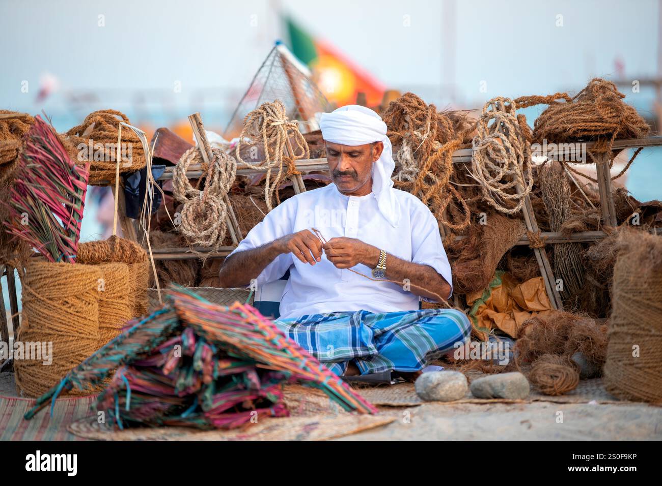 Qatar Traditional dhow festival Katara Cultural village Doha Qatar ...