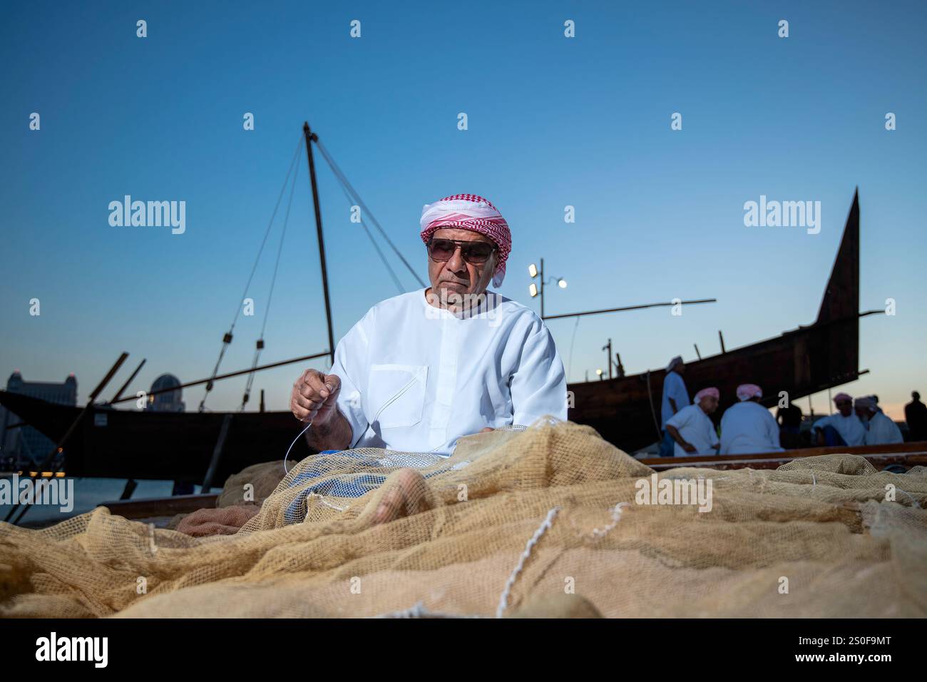 Qatar Traditional dhow festival Katara Cultural village Doha Qatar ...