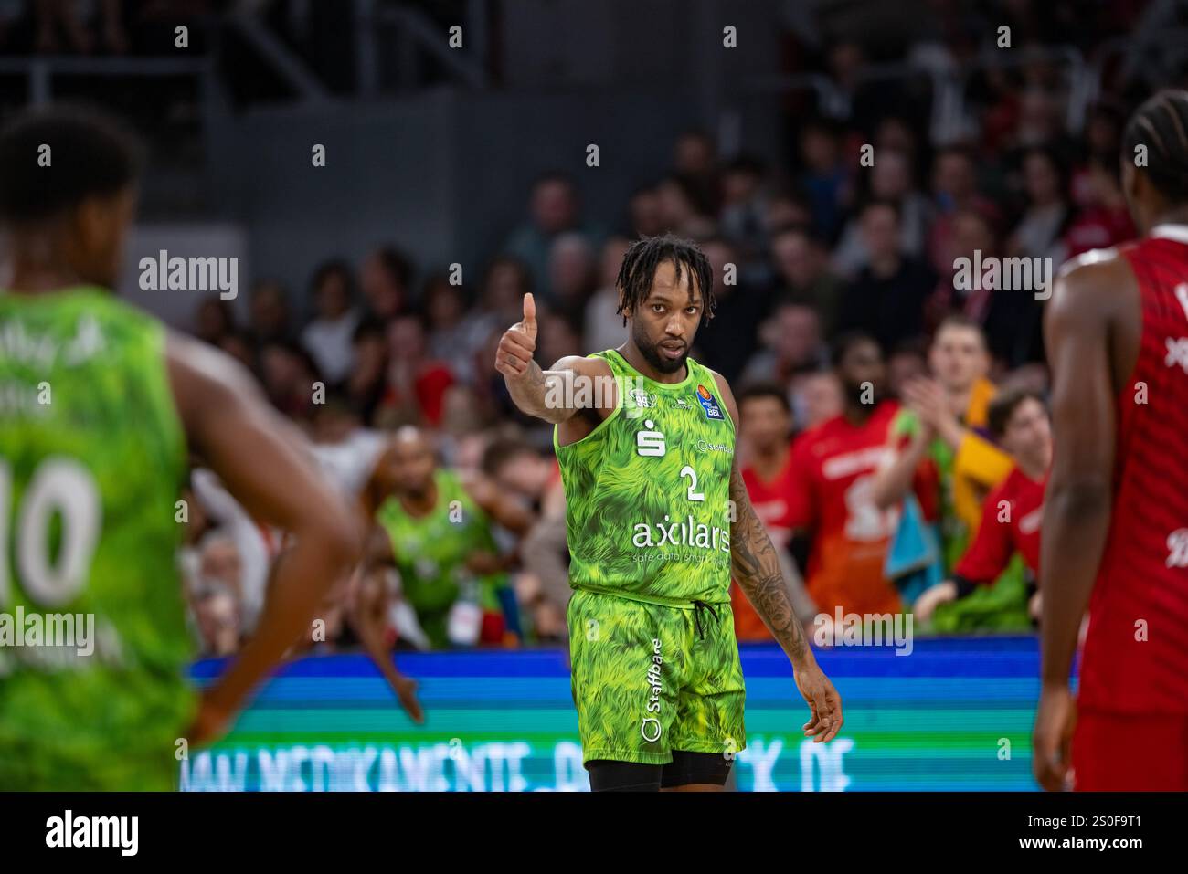 Bamberg, Germany. 27th Dec, 2024. Basketball, Bundesliga, Main Round ...