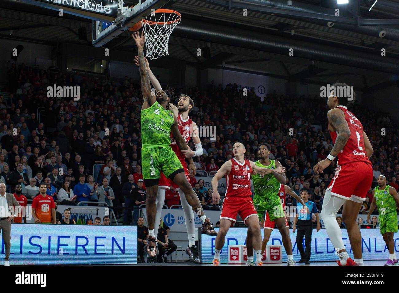 27 December 2024, Bavaria, Bamberg: Basketball, Bundesliga, Main Round ...