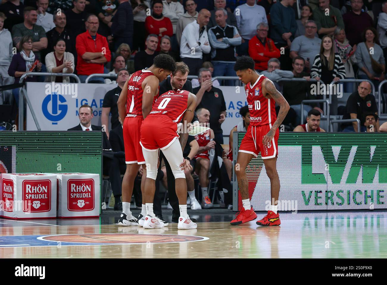 Bamberg, Germany. 27th Dec, 2024. Basketball, German league, first ...