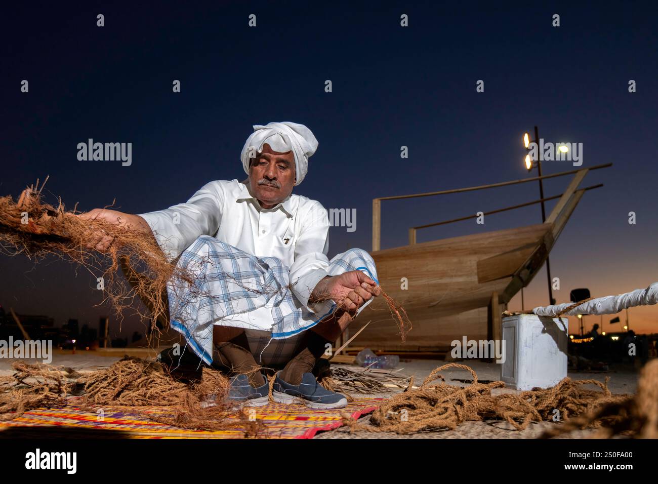 Qatar Traditional dhow festival Katara Cultural village Doha Qatar ...