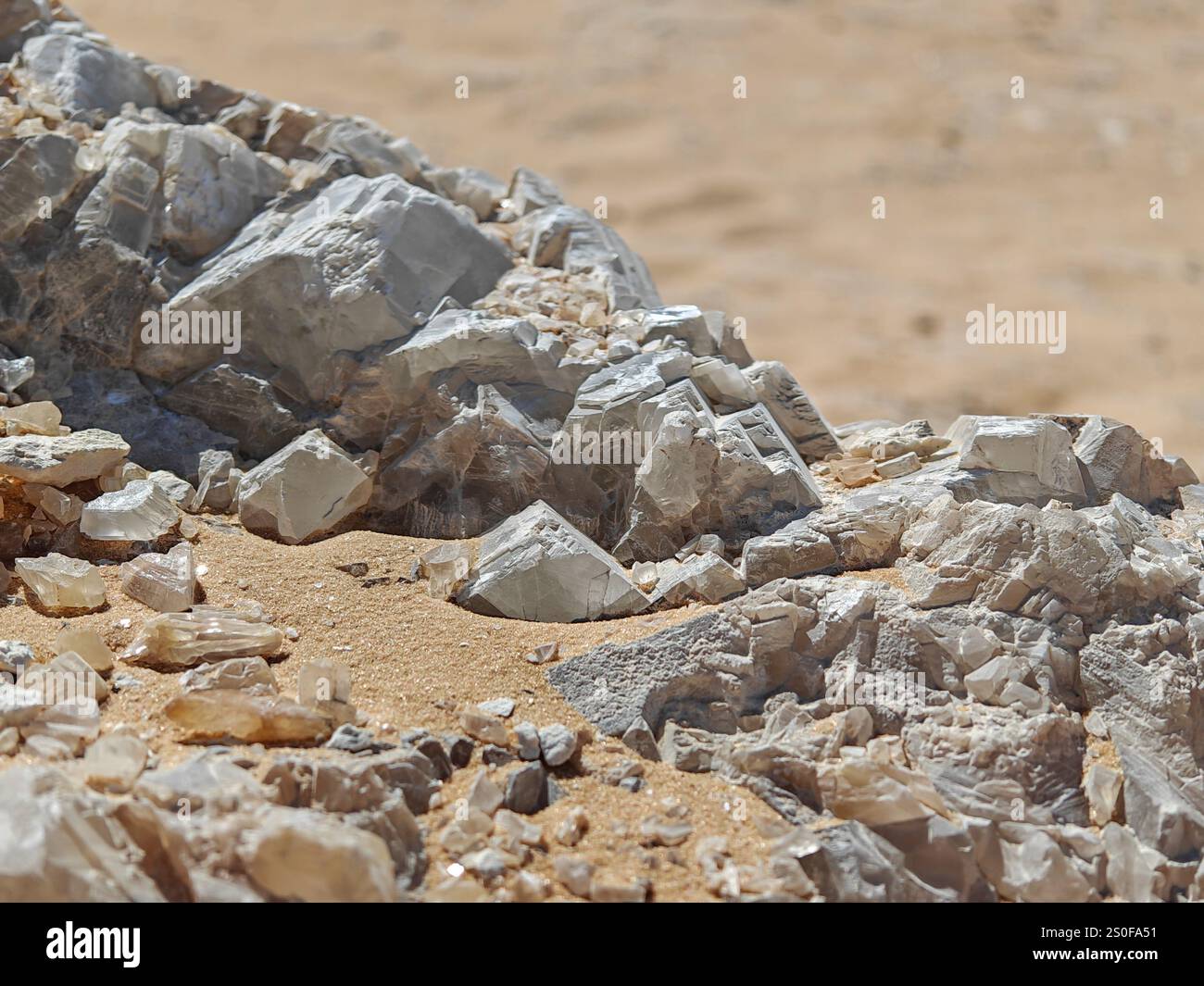 located in the Sahara Desert, and originated by a large meteorite hit ...