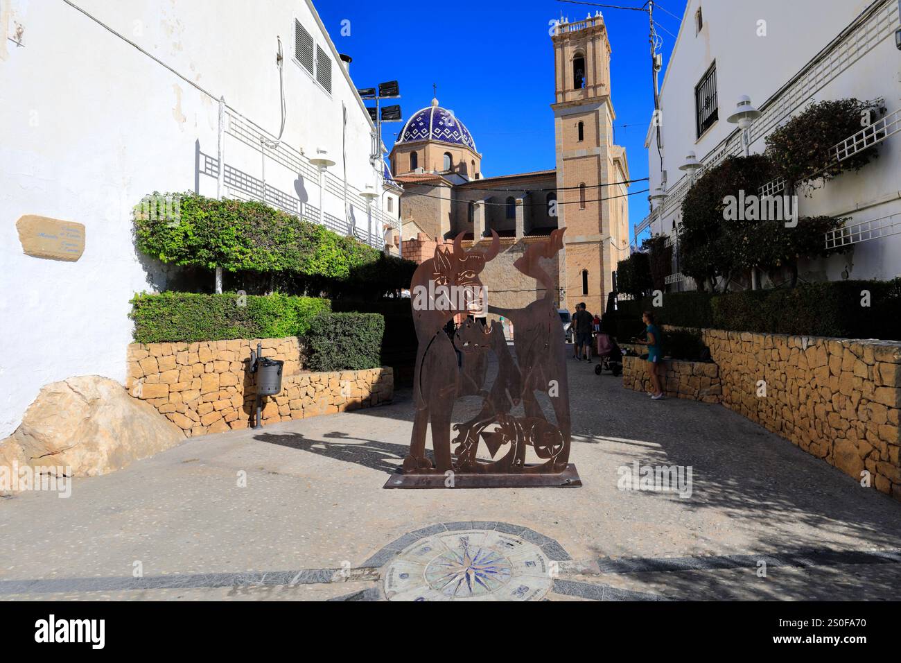 The Blue domed Church of the Virgin del Consuelo, ( Parish of Our Lady ...