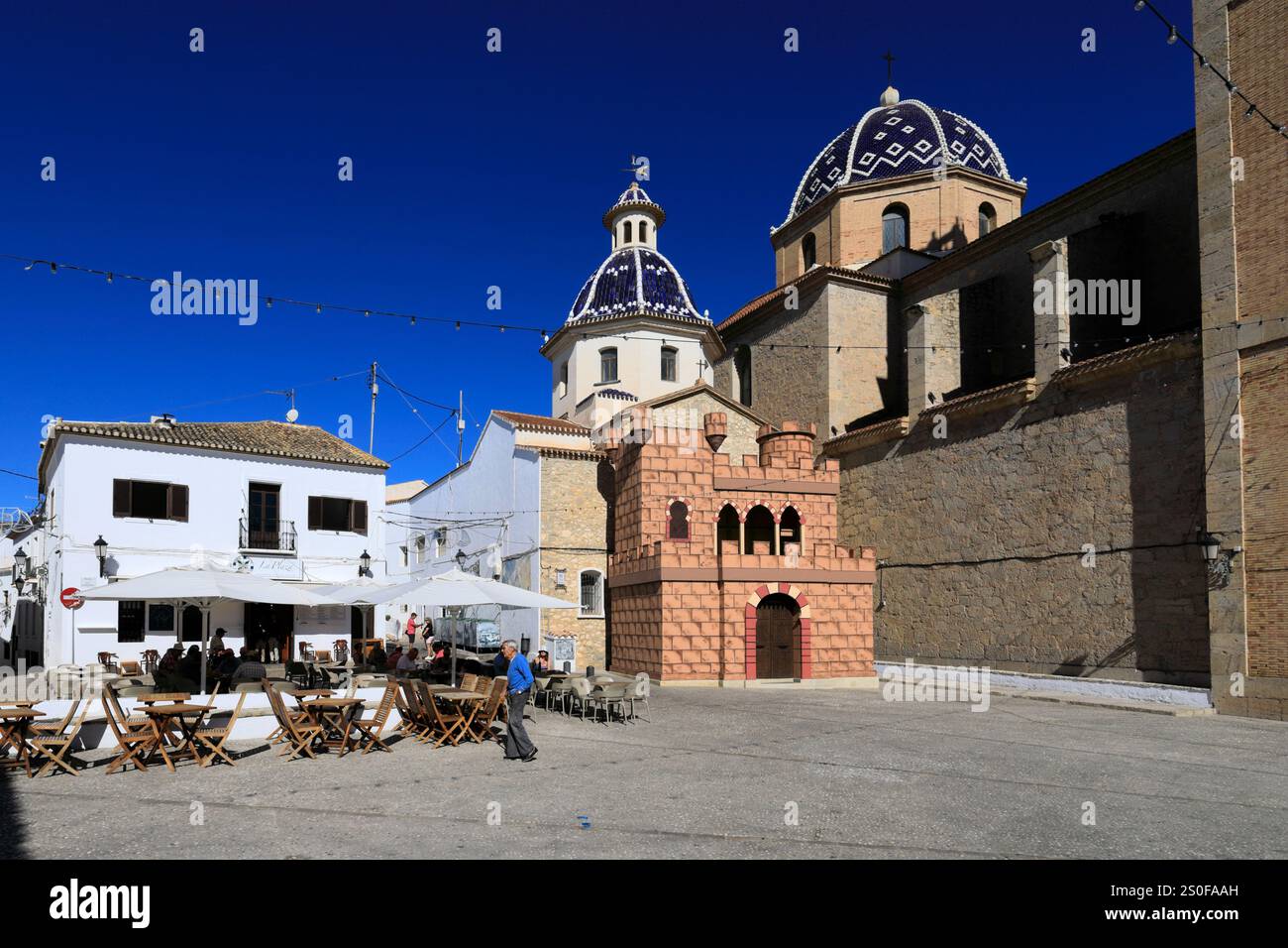 The Blue domed Church of the Virgin del Consuelo, ( Parish of Our Lady ...
