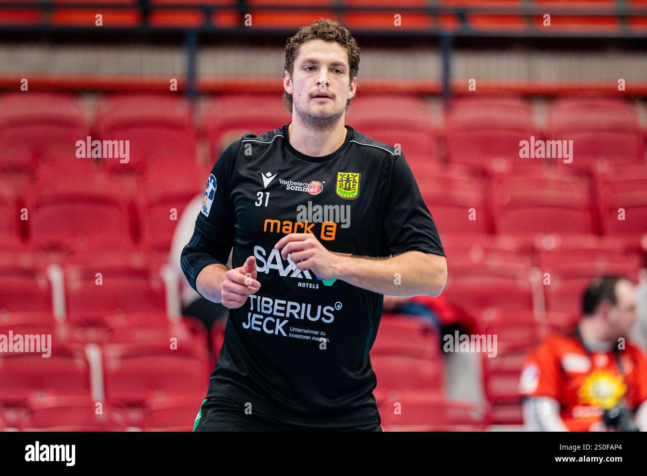 Max Granlund (VfL Eintracht Hagen, #31) GER, TuS N-Luebbecke vs. VfL ...