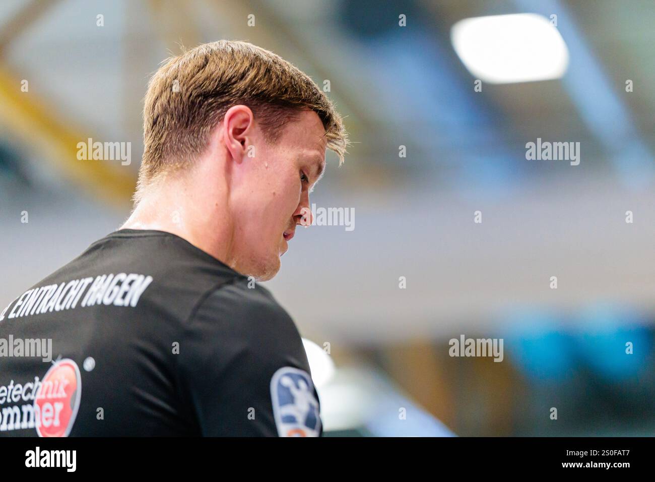 Niclas Pieczkowski (VfL Eintracht Hagen, #14) GER, TuS N-Luebbecke vs. VfL Eintracht Hagen ...