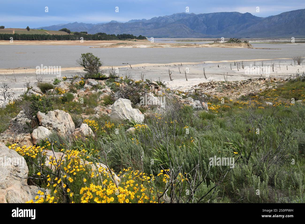 Largest dam western cape water supply system hi-res stock photography ...