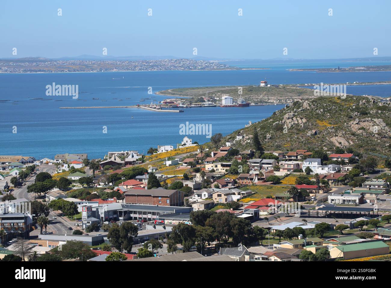 Saldanha Bay on the West Coast of South Africa Stock Photo - Alamy