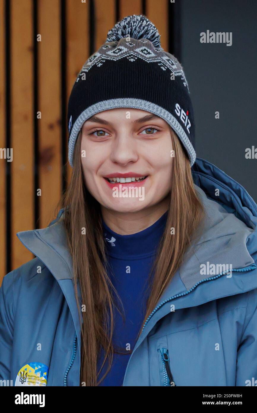 Oberhof, Deutschland. 15th Dec, 2024. Olena Smaha (UKR, Ukraine ...