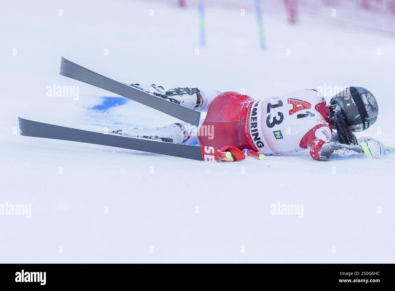 SEMMERING, AUSTRIA - DECEMBER 28: Stephanie Brunner of Austria during ...