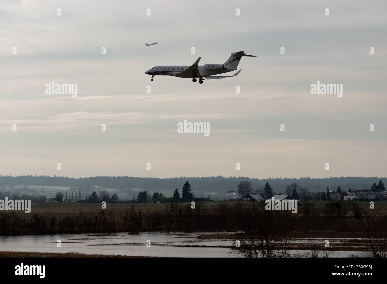 Zurich, Switzerland, January 16, 2024 A7-CGI Qatar Executive Gulfstream ...