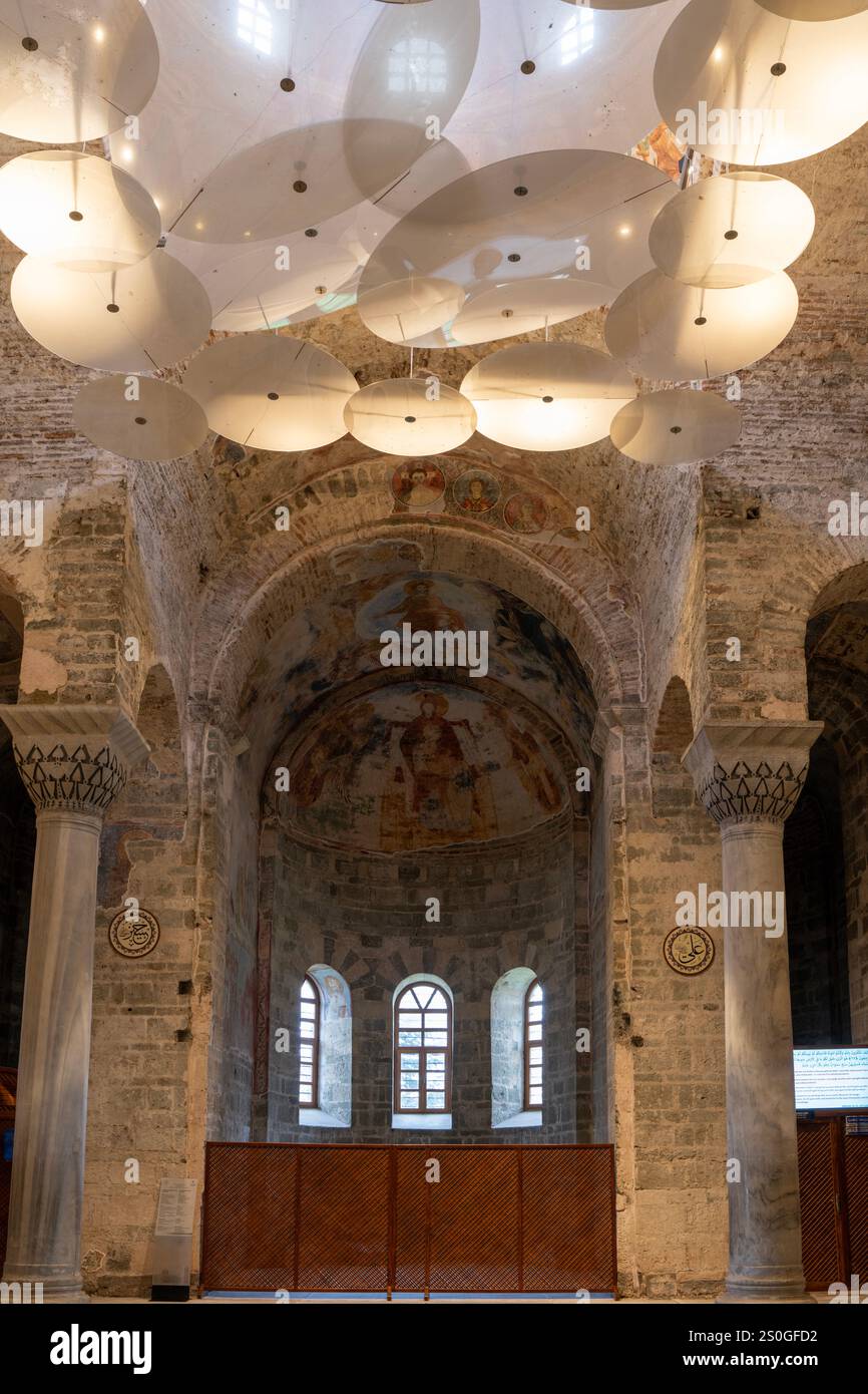 MARCH 07 2024 TURKEY, TRABZON Hagia Sophia was built in Trebizond ...