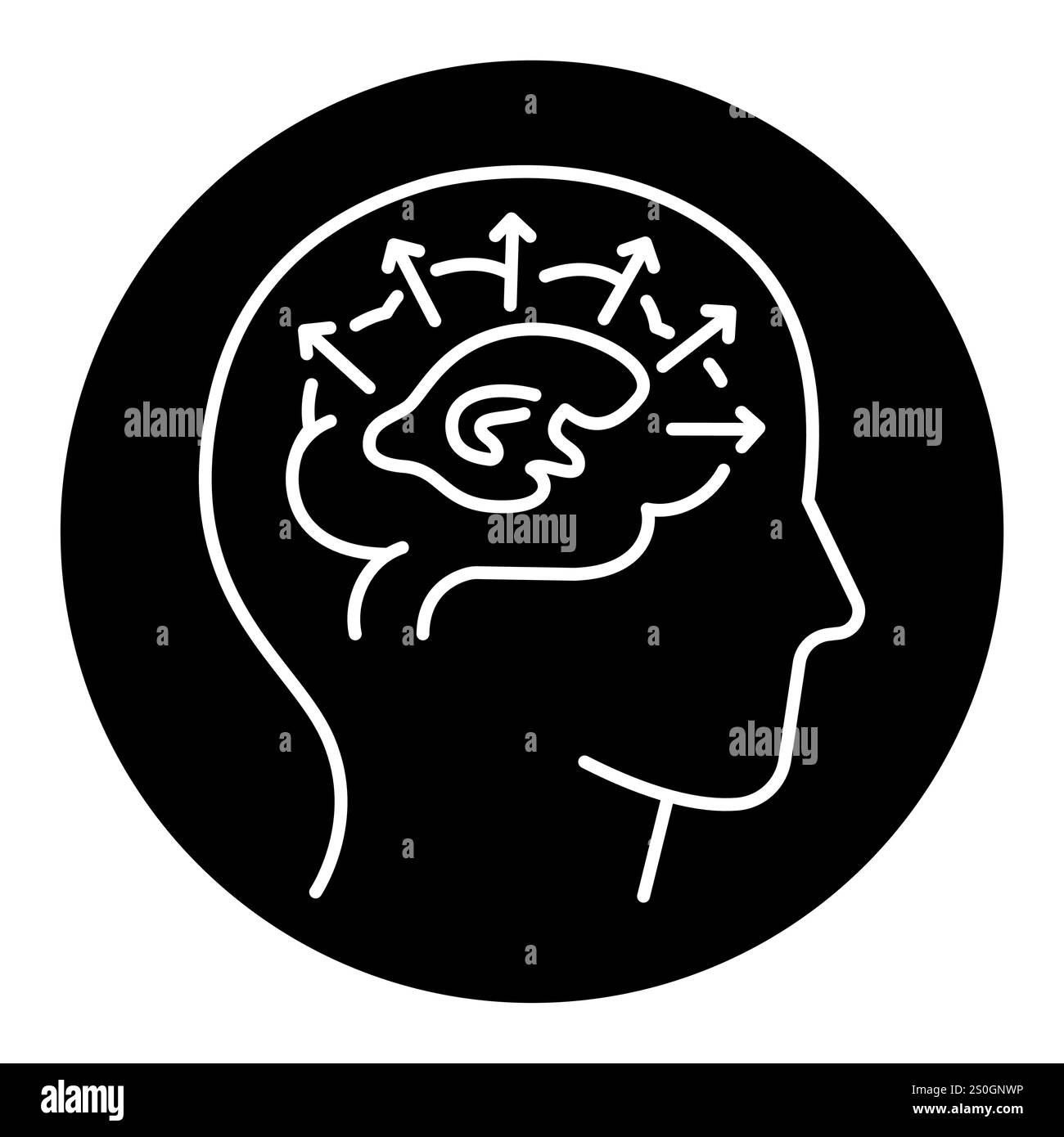 Hydrocephalus line black icon. Sign for web page, mobile app, button ...