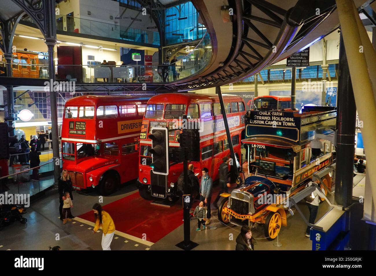 London Transport Museum Stock Photo - Alamy