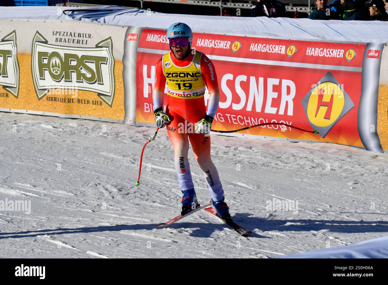 Alexis Monney SUI during AUDI FIS Ski World Cup - Downhill - Men ...