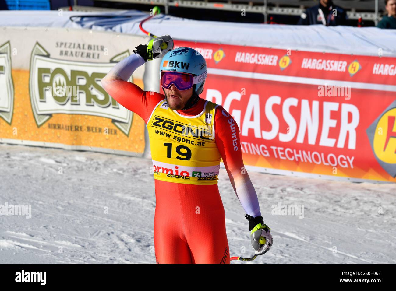 Alexis Monney SUI during AUDI FIS Ski World Cup - Downhill - Men ...