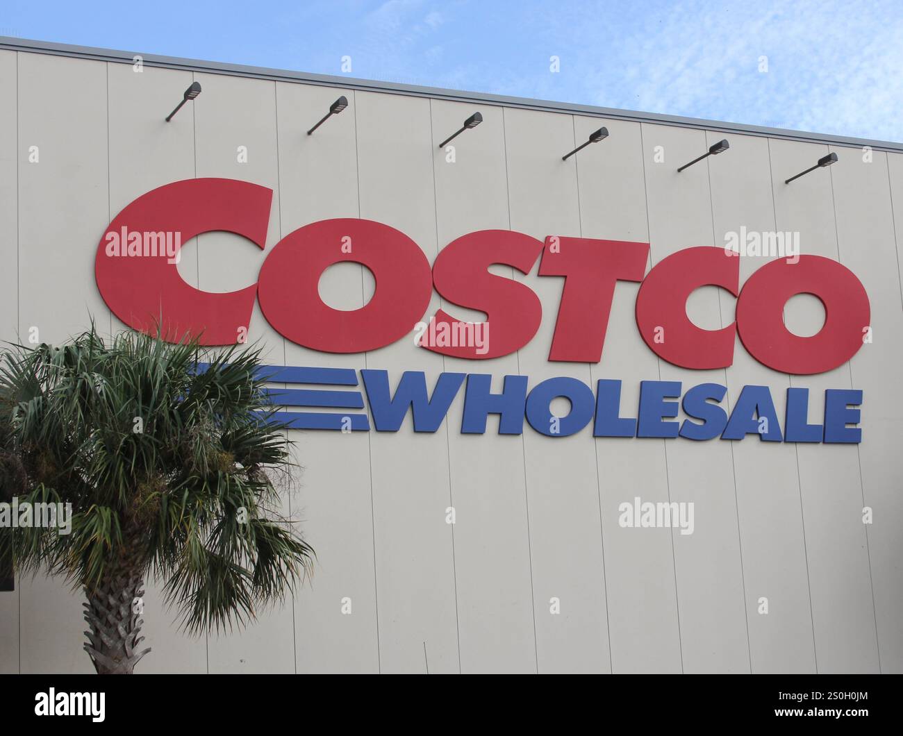 Tampa FL - November 6 2024: Costco Wholesale Store Located in Tampa ...