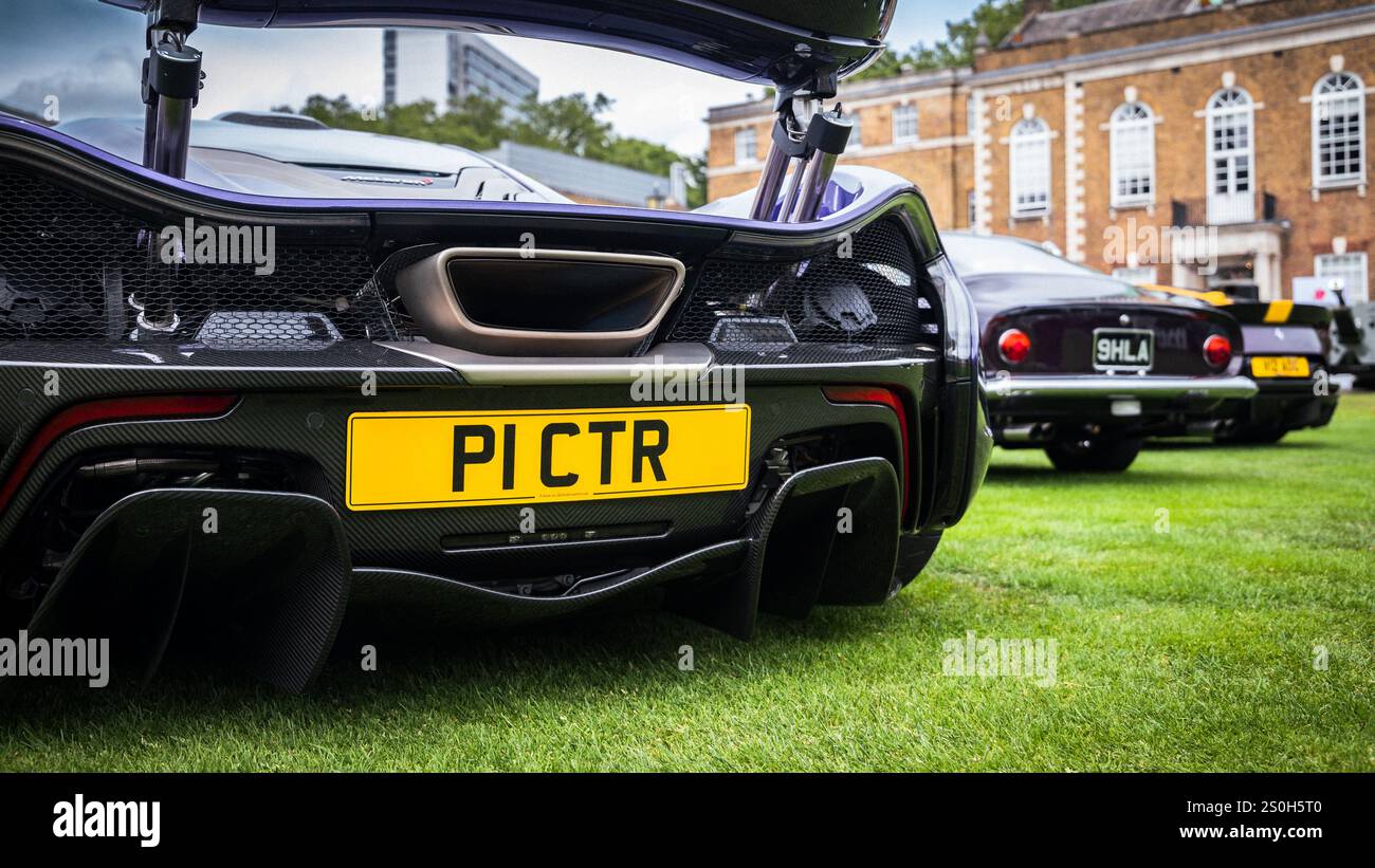 A McLaren supercar at the London Concours 2024 Stock Photo - Alamy