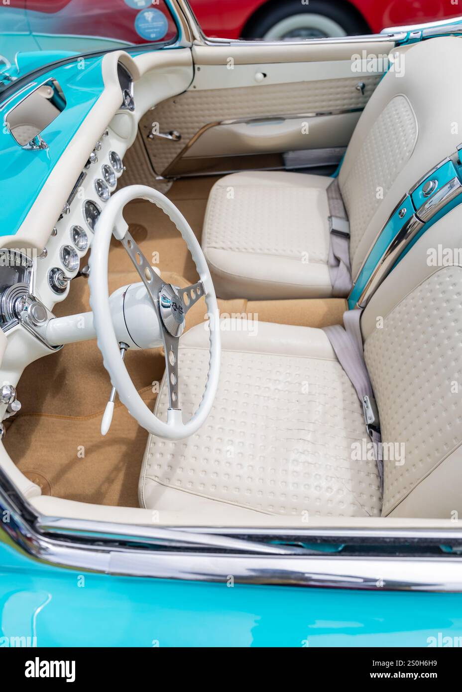 Chevrolet Corvette at the London Concours 2024 Stock Photo - Alamy