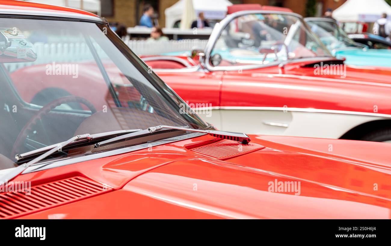 Chevrolet Corvette at the London Concours 2024 Stock Photo - Alamy