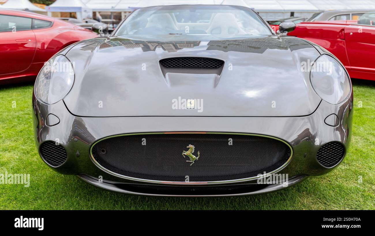 A Ferrari at the London Concours 2024 Stock Photo - Alamy