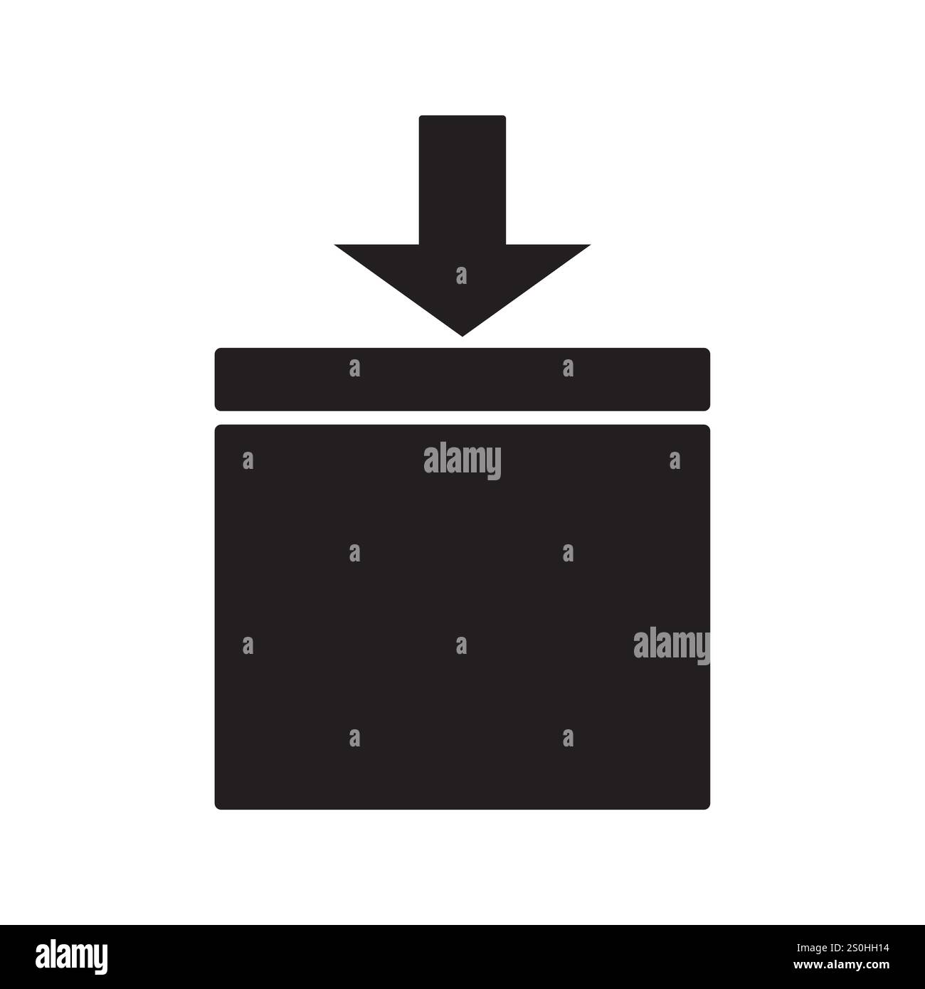 Stacking Limitation Icon Packaging Symbol Stock Vector Image And Art Alamy