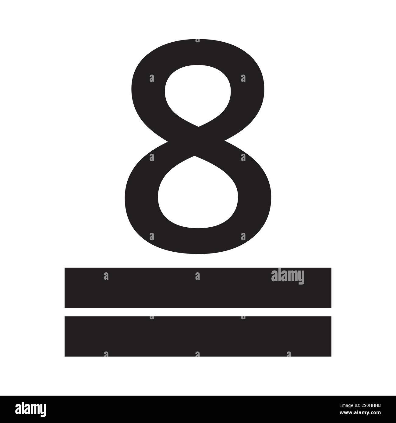 Max stack icon, eight, Packaging Symbol Stock Vector Image & Art - Alamy