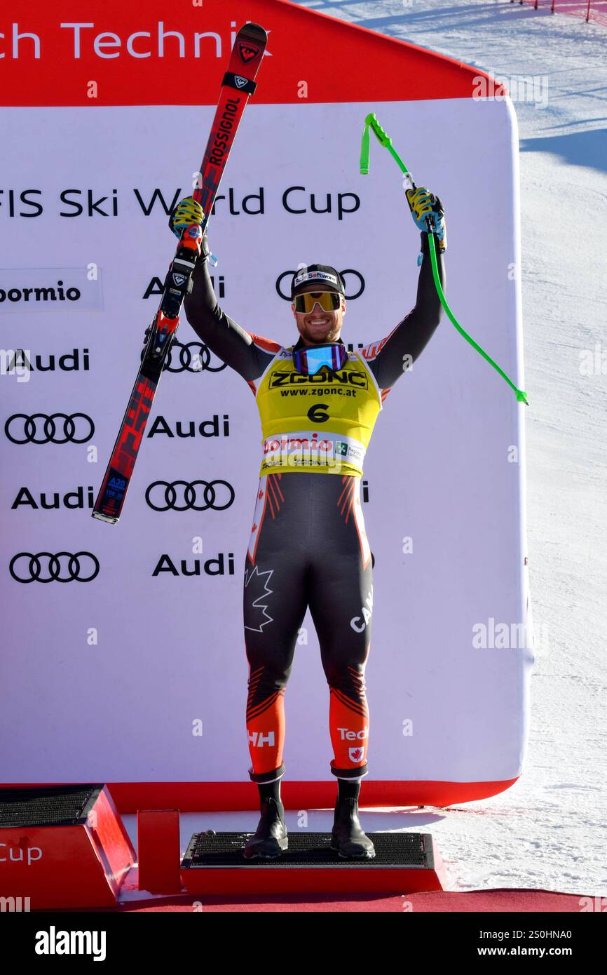 Bormio, Italy. 28th Dec, 2024. Podium Men's Downhill Bormio Audi Fis ...