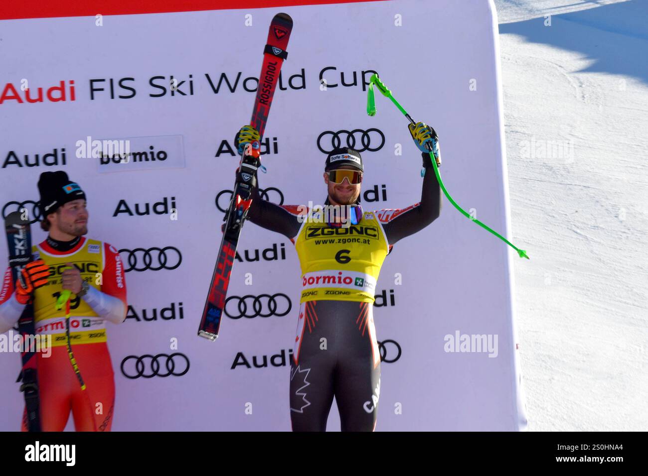 Bormio, Italy. 28th Dec, 2024. Podium Men's Downhill Bormio Audi Fis ...