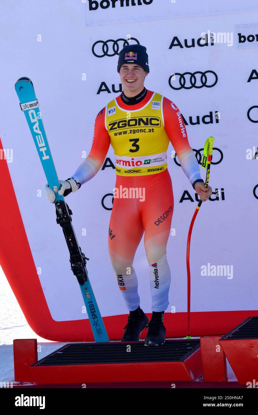 Bormio, Italy. 28th Dec, 2024. Podium Men's Downhill Bormio Audi Fis ...