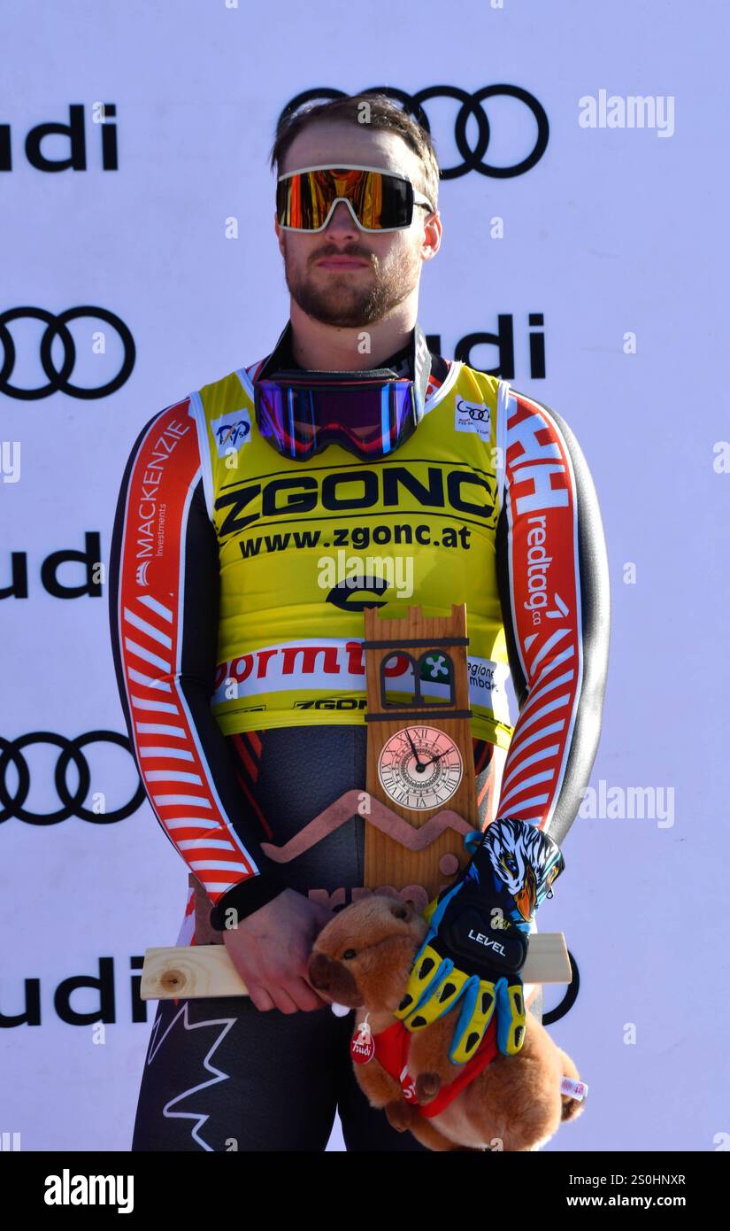 Bormio, Italy. 28th Dec, 2024. Podium Men's Downhill Bormio Audi Fis ...