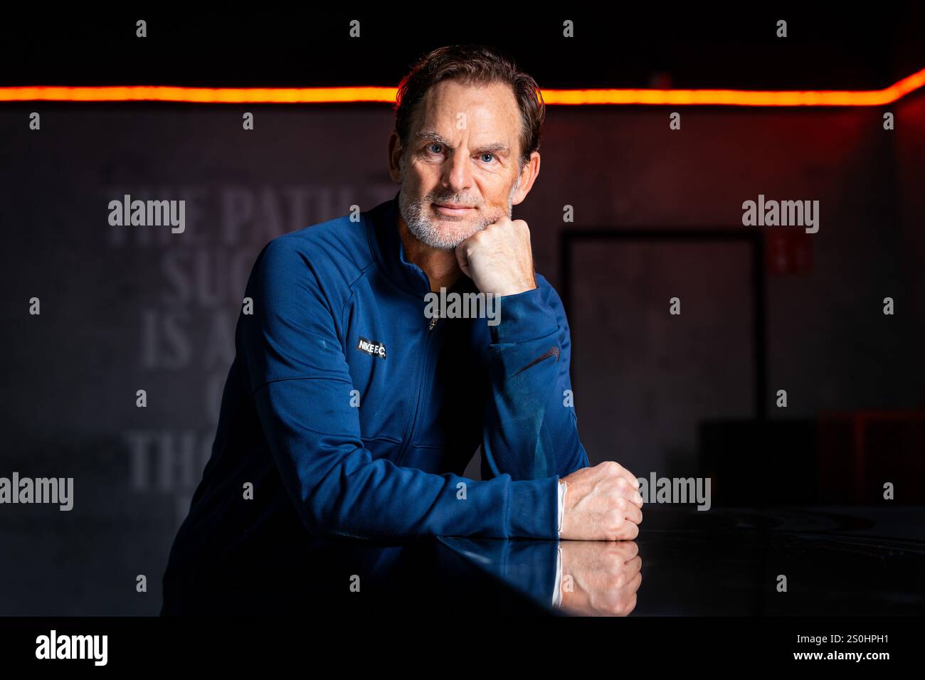 AMSTERDAM, 27-12-2024, Plaza Padel. Portrait of Ronald de Boer Stock ...
