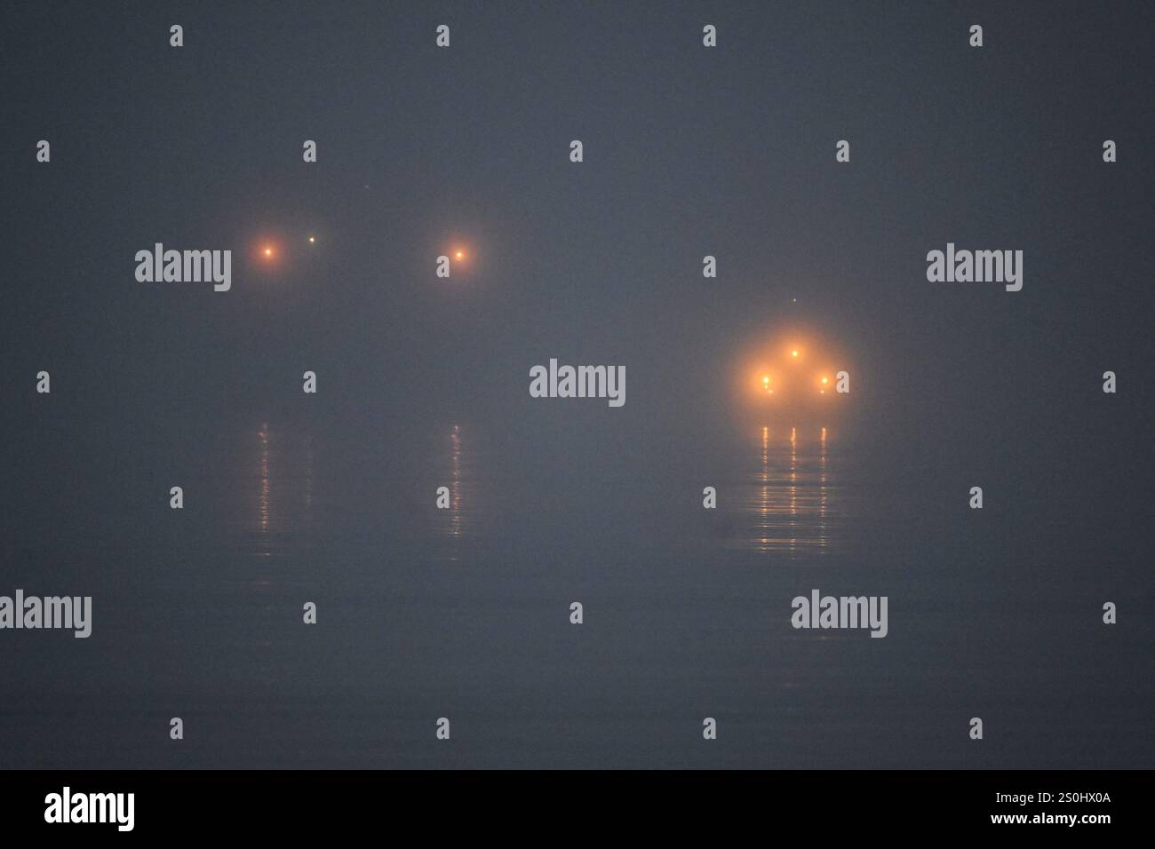 Porvoo, Finland. 28th Dec, 2024. Oil tanker Eagle S, seen through a ...