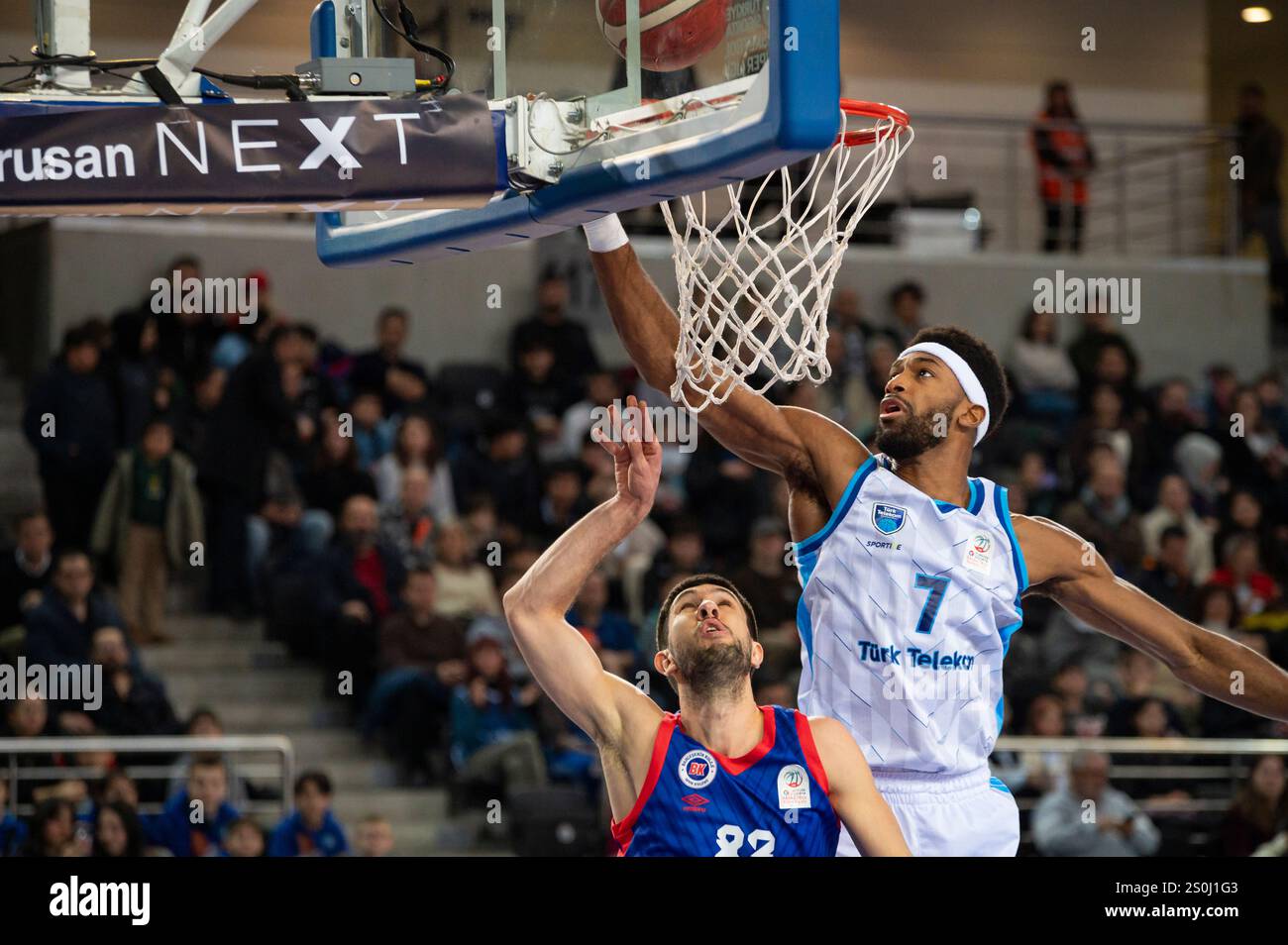 ANKARA TURKEY, December 27, 2024: Turkish Basketball Super League 2024 ...