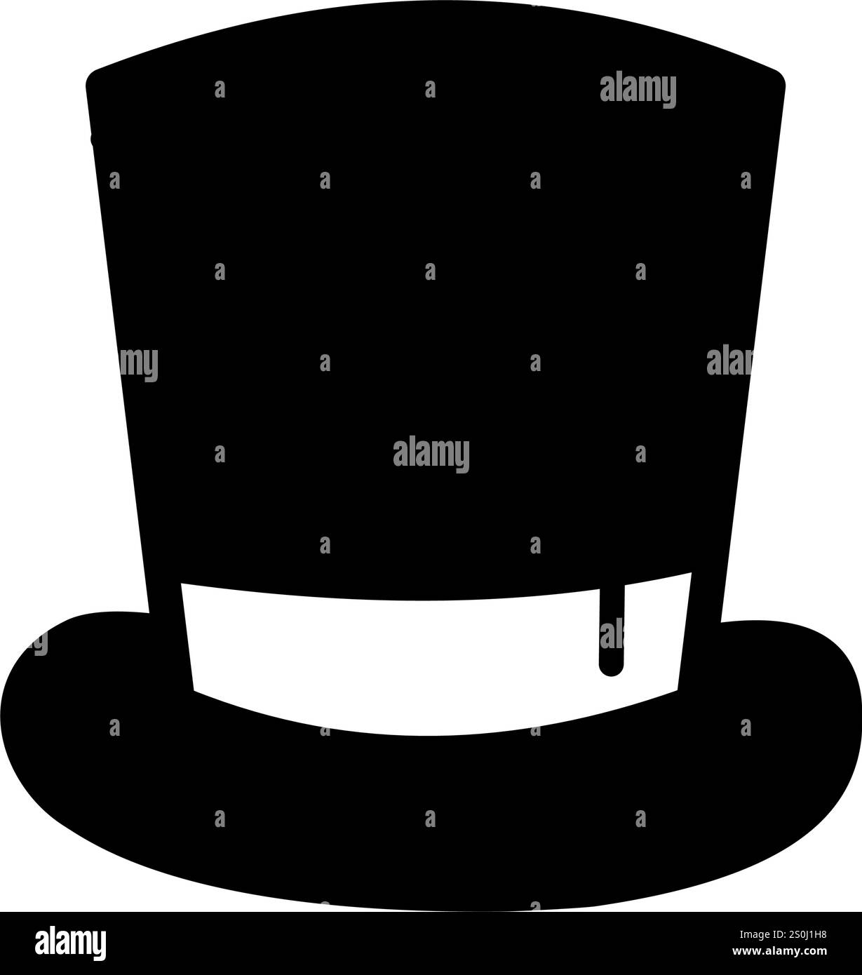 top hat - vector icon Stock Vector Image & Art - Alamy