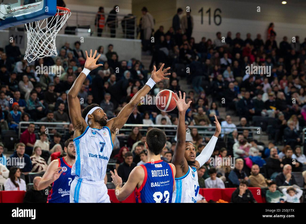 ANKARA TURKEY, December 27, 2024: Turkish Basketball Super League 2024 ...