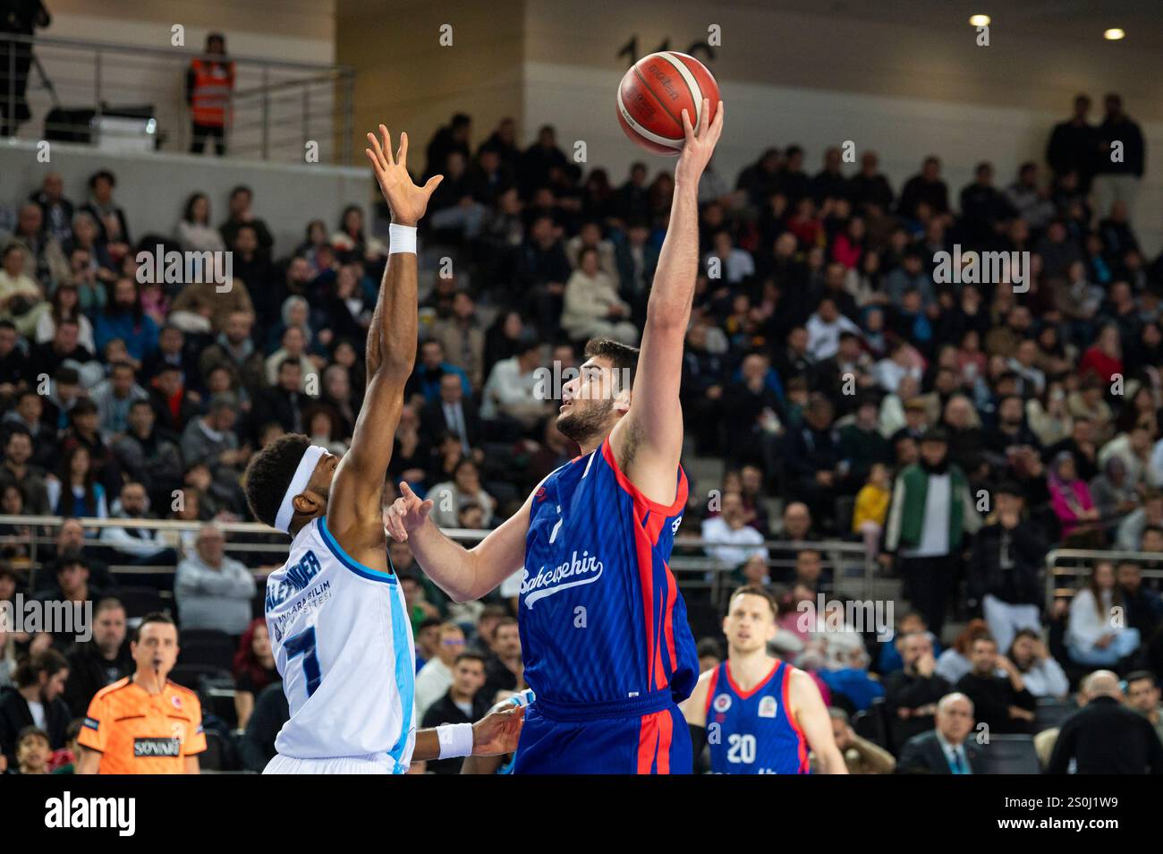 ANKARA TURKEY, December 27, 2024: Turkish Basketball Super League 2024 ...