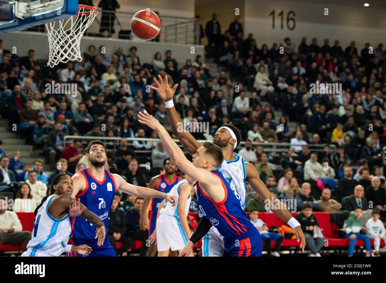 ANKARA TURKEY, December 27, 2024: Turkish Basketball Super League 2024 ...