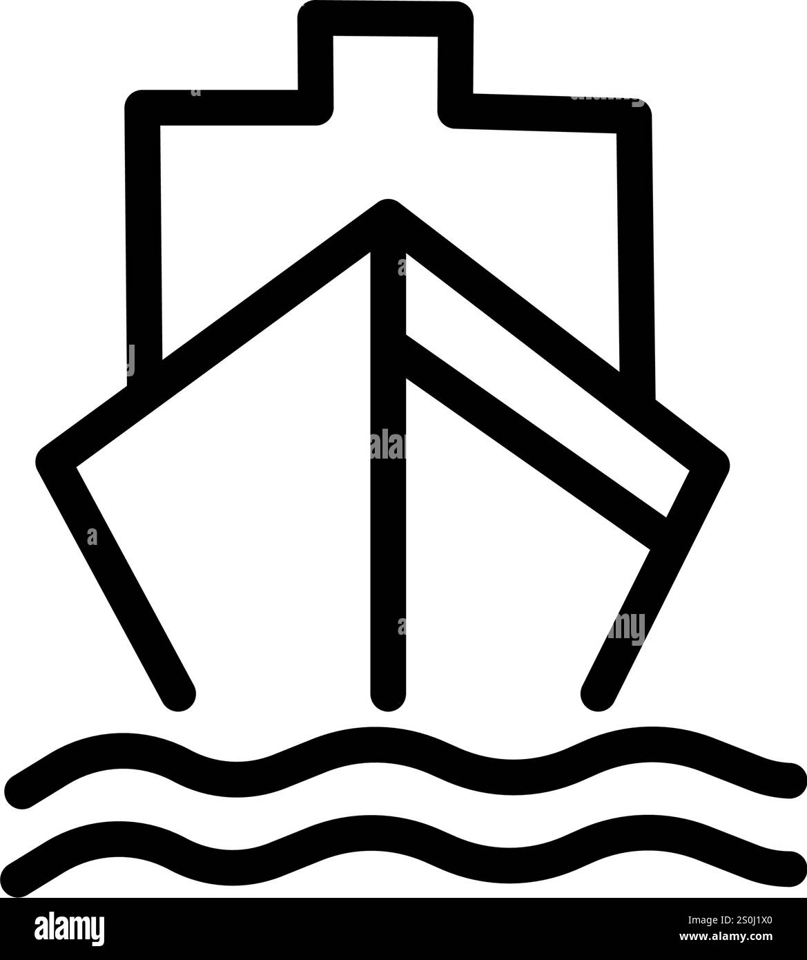 ship, boat - vector icon Stock Vector Image & Art - Alamy