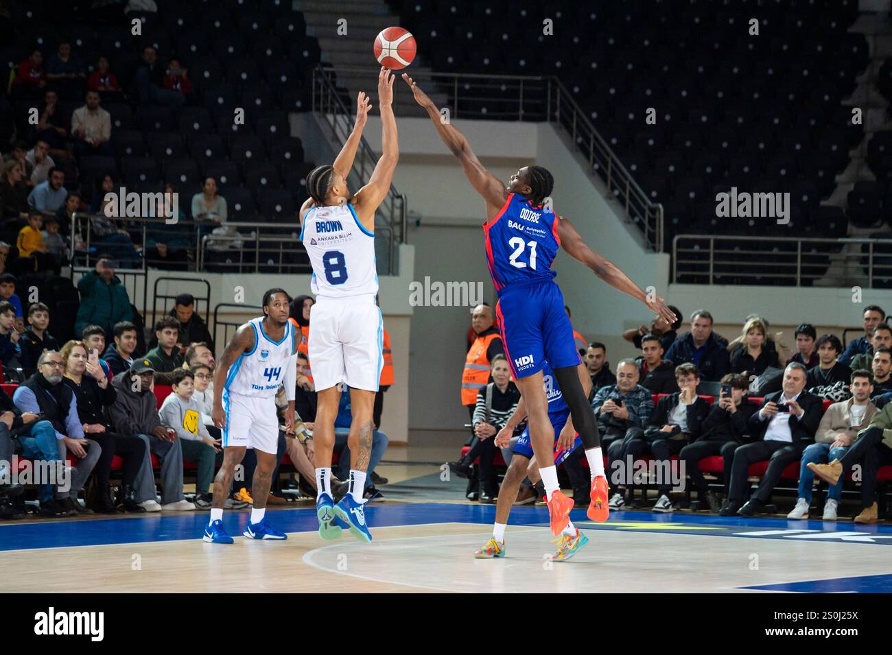 ANKARA TURKEY, December 27, 2024: Turkish Basketball Super League 2024 ...