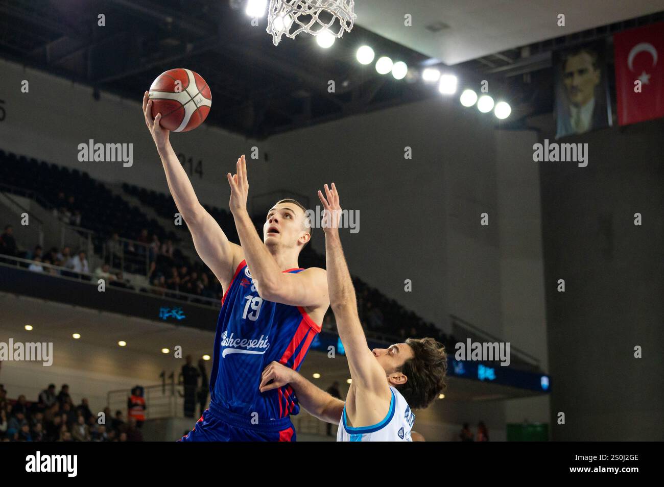 ANKARA TURKEY, December 27, 2024: Turkish Basketball Super League 2024 ...