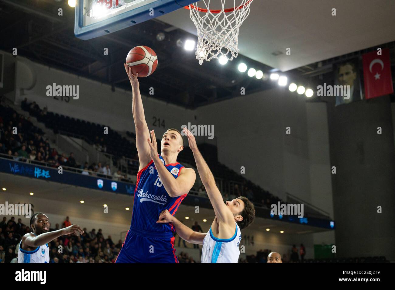 ANKARA TURKEY, December 27, 2024: Turkish Basketball Super League 2024 ...