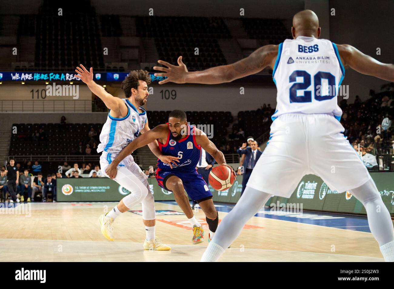 ANKARA TURKEY, December 27, 2024: Turkish Basketball Super League 2024 ...
