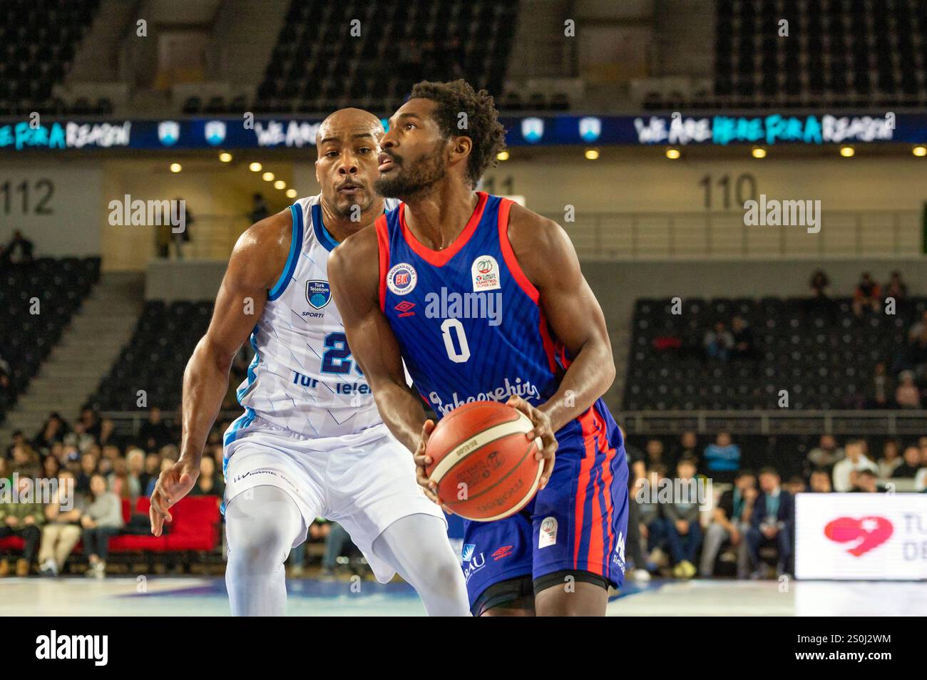 ANKARA TURKEY, December 27, 2024: Turkish Basketball Super League 2024 ...