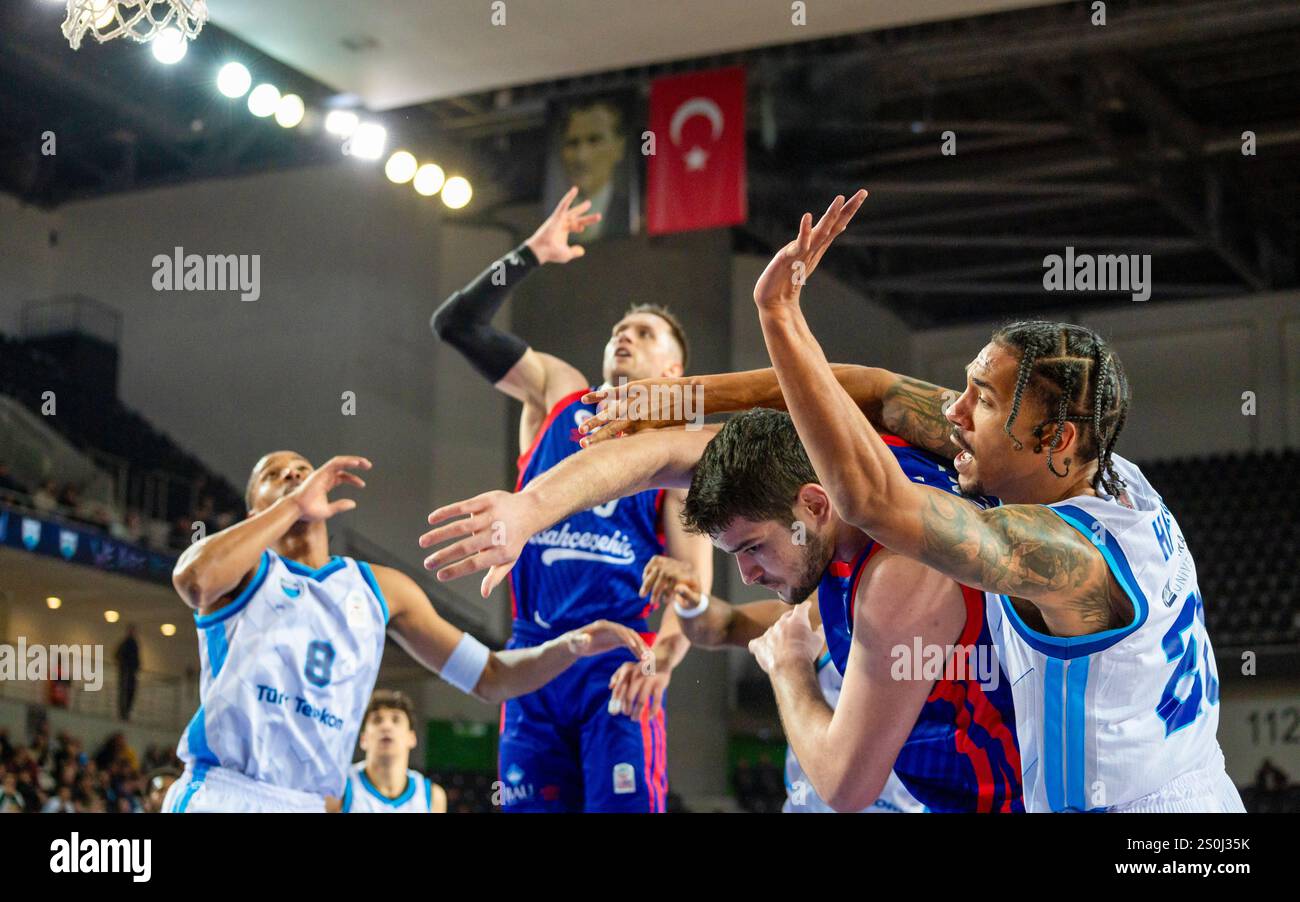 ANKARA TURKEY, December 27, 2024: Turkish Basketball Super League 2024 ...